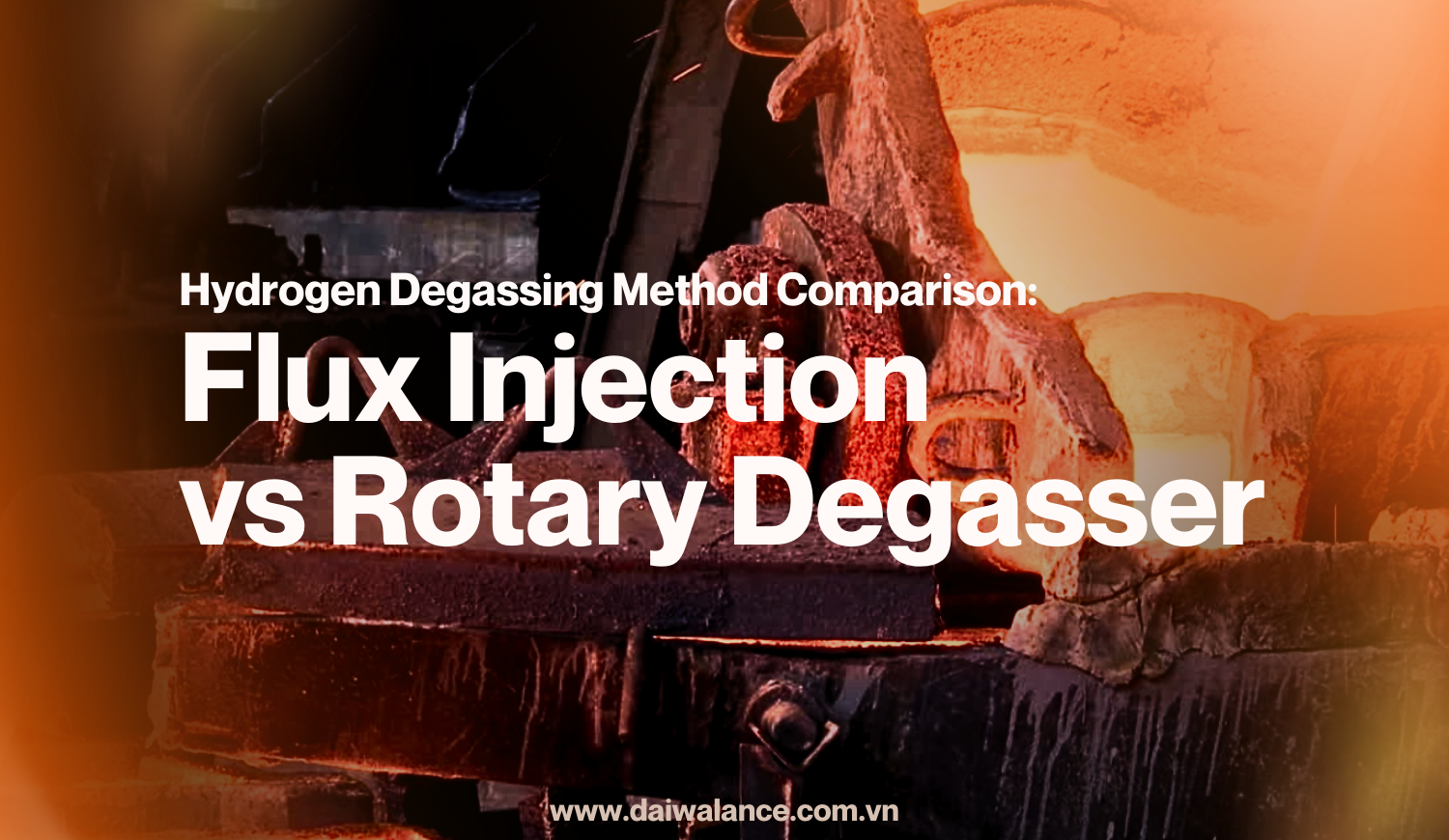 Comparing Hydrogen Degassing Method: Flux Injection vs Rotary Degasser